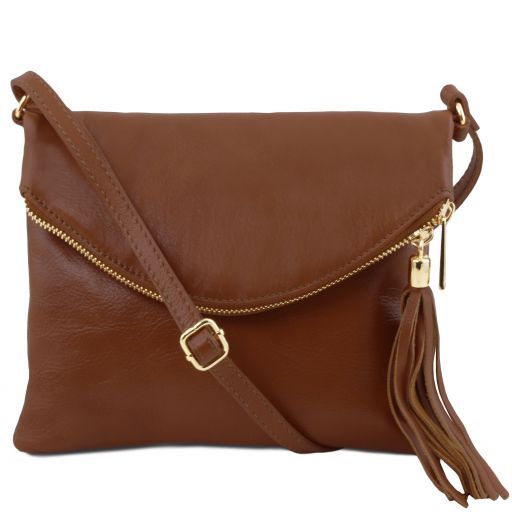 TUSCANY LEATHER YOUNG BAG WITH TASSEL DETAIL -TL141153 – elalligator.com